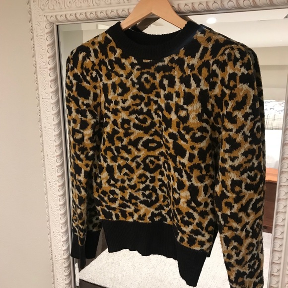 Who What Wear | Sweaters | Leopard Print Sweater | Poshmark